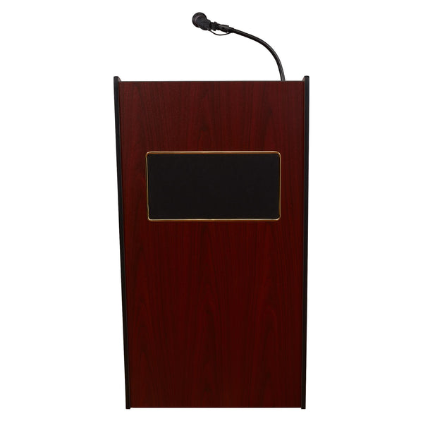 Aristocrat Sound Lectern with Mic & Speaker – PodiumStop
