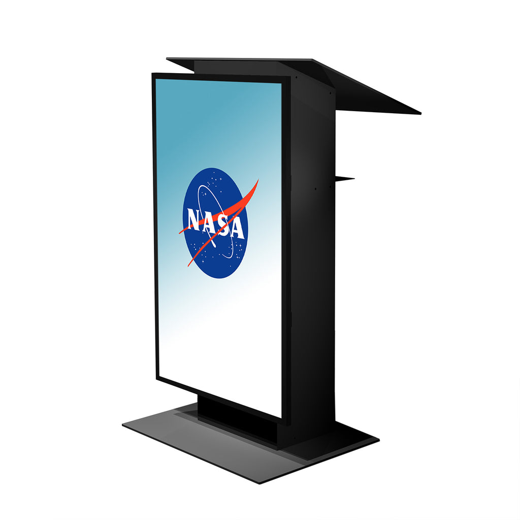 K5 Lectern - with VESA Mounts for TV Monitor – PodiumStop