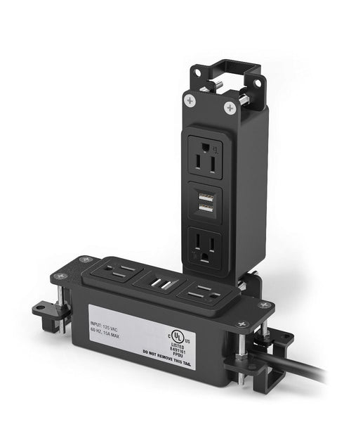 Power Panel - Two AC outlets and Double USB – PodiumStop