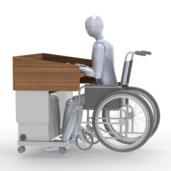 Electric Lift Podium Adjustable Height Lectern - AVFI PDYZ38 – PodiumStop